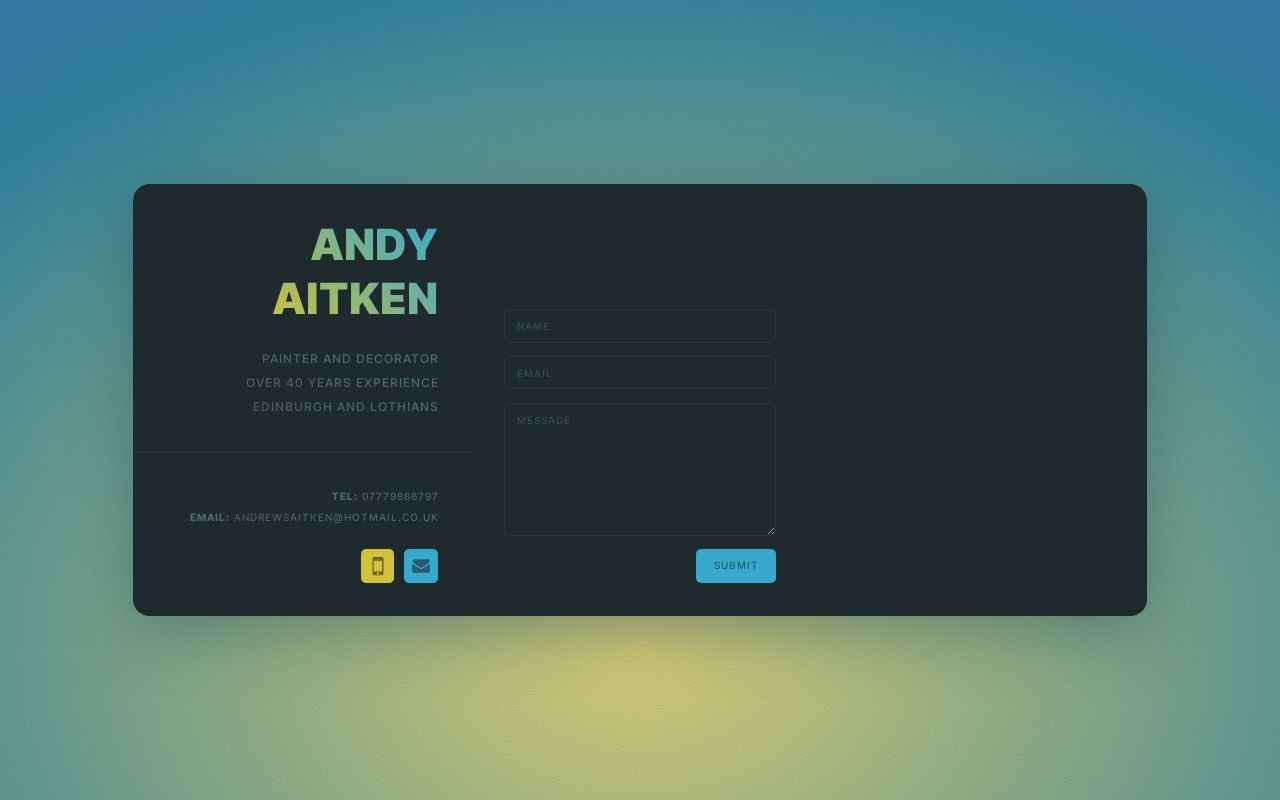 Andy Aitken | Painter and Decorator | Edinburgh